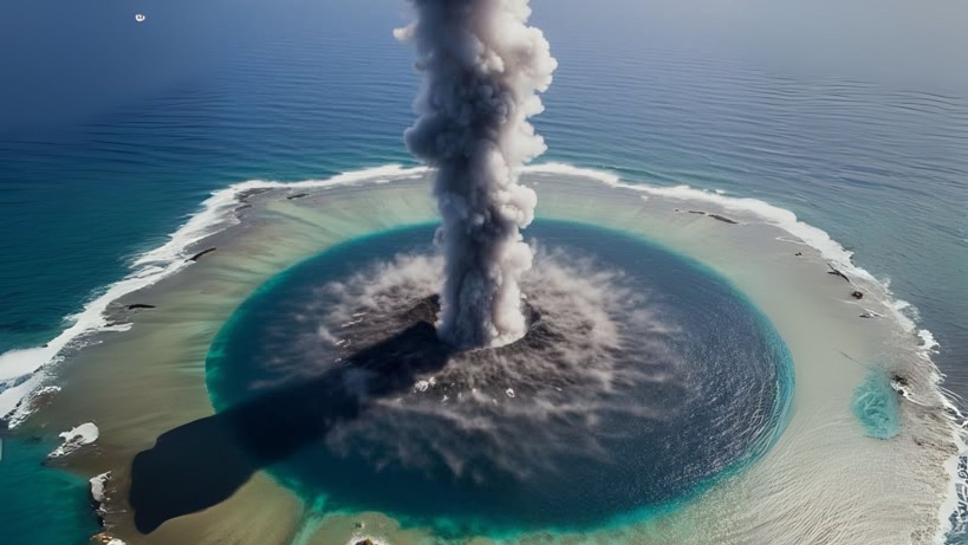 Underwater Volcanic Explosion at Nishinoshima Island – Kemanamag